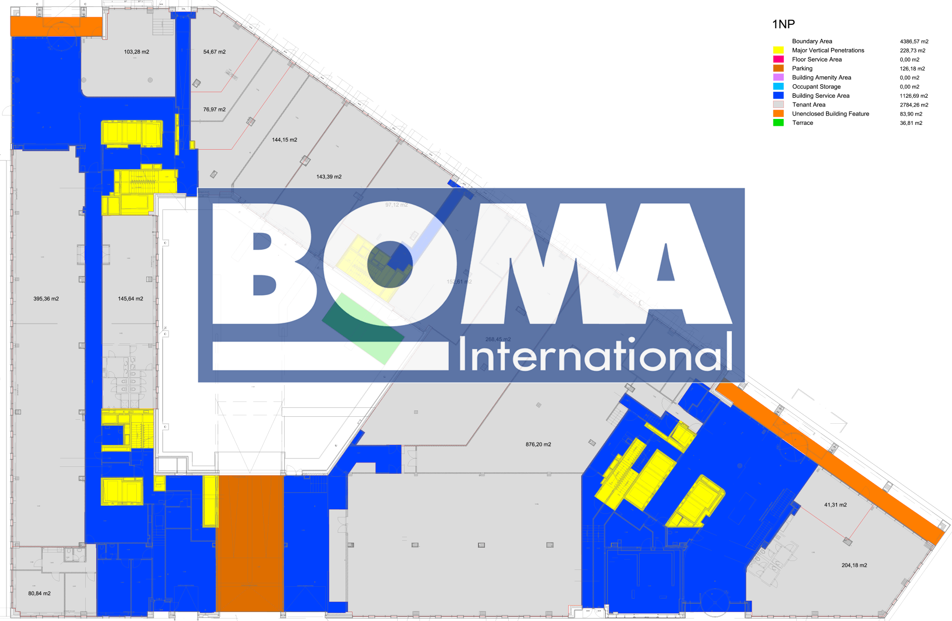 BOMA Rentable Area - Measure2BIM