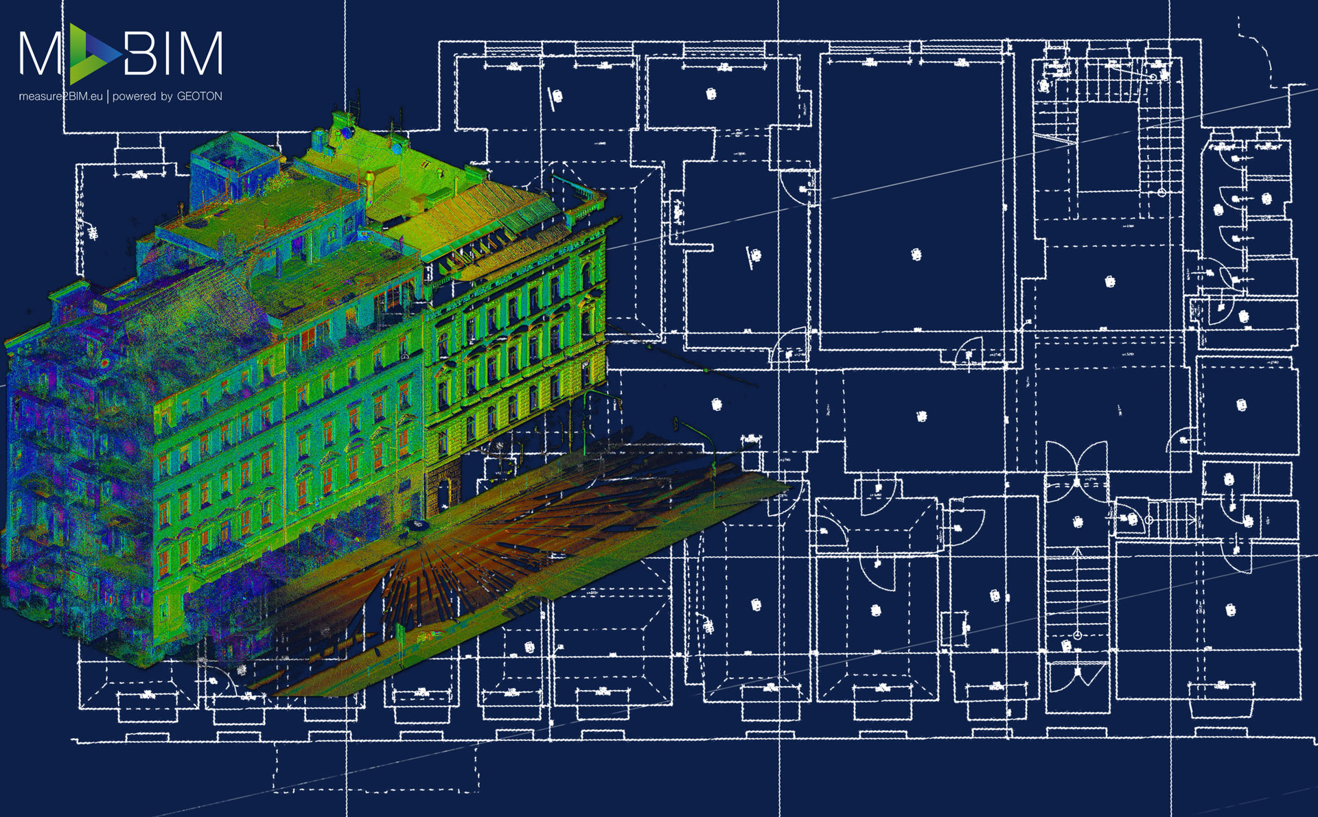 CAD Project Legerova - Measure2BIM